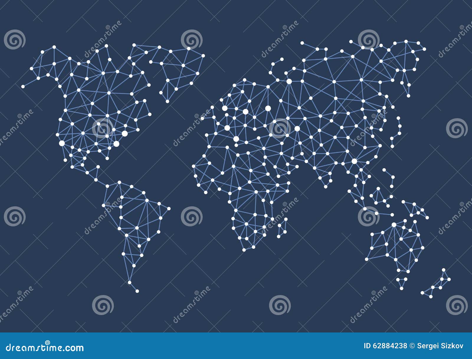 Triangle Polygonal Style World Map on Dark Stock Vector - Illustration ... Triangle Polygonal Style World Map on Dark Stock Vector - Illustration ...