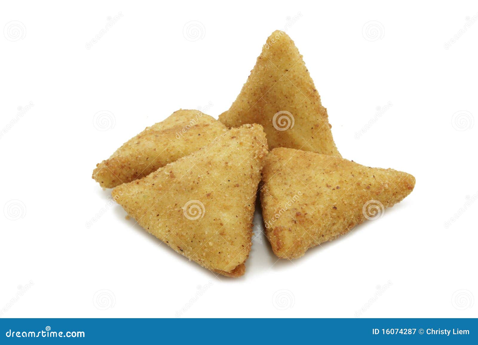 Triangle potato cake stock image. Image of fried, market - 16074287