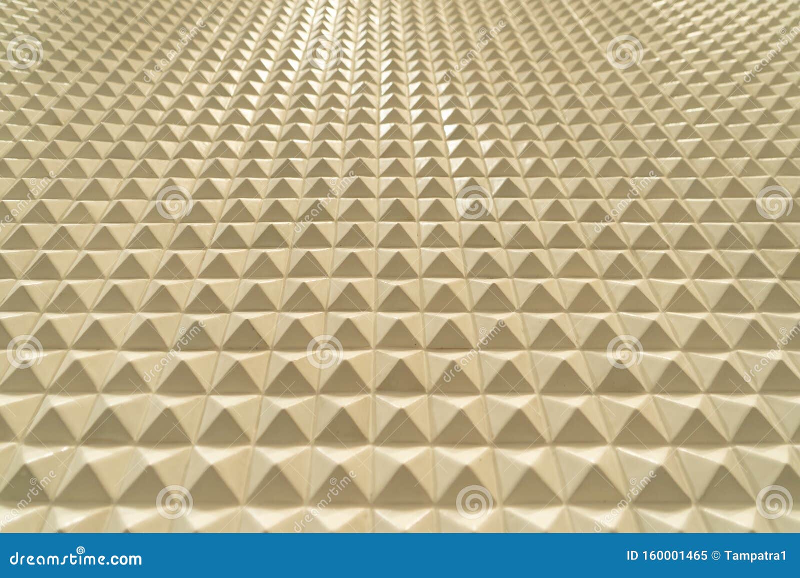 Triangle Pyramid Tiles Pattern Surface Texture. Close-up of ...