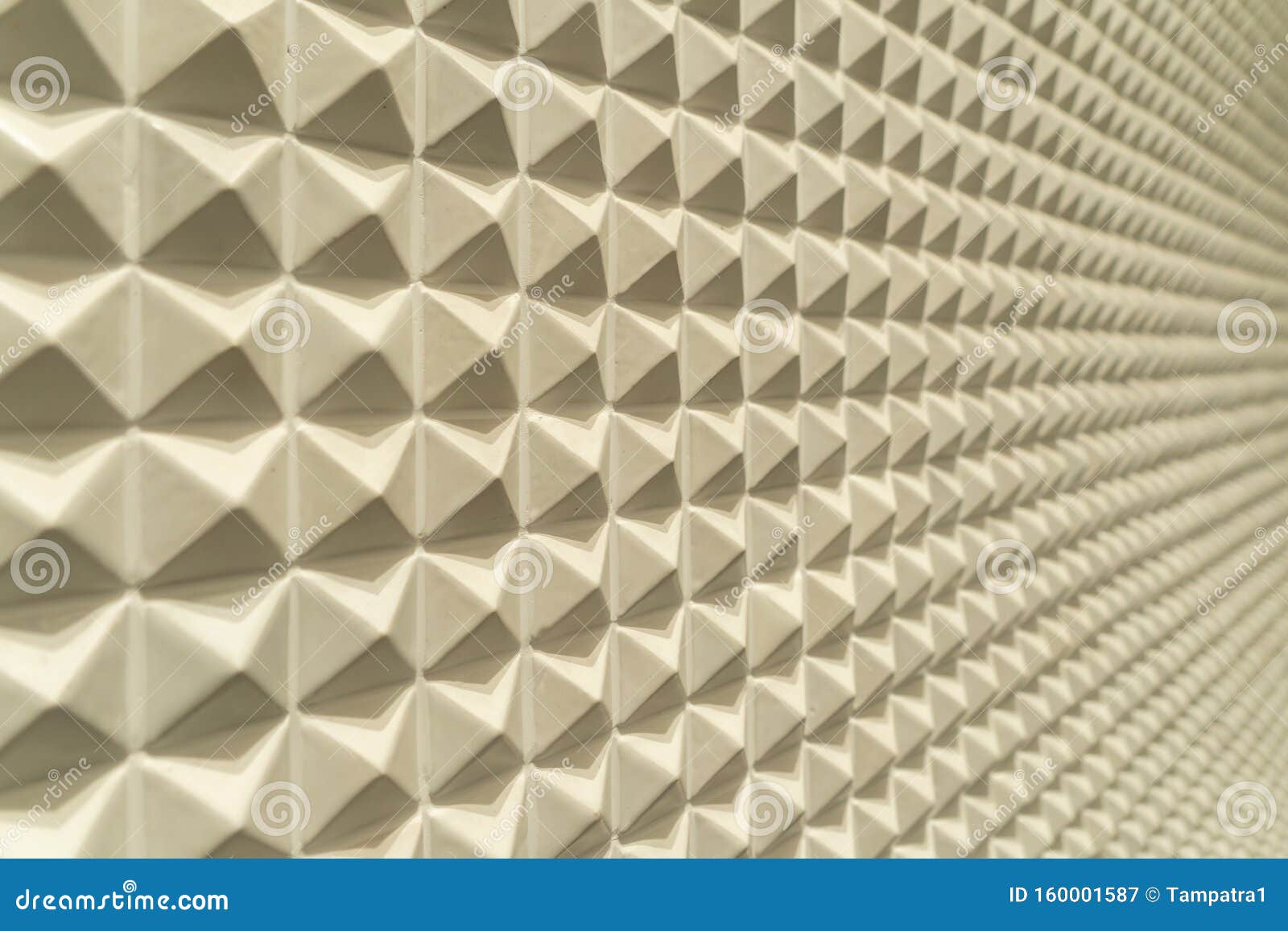 Triangle Pyramid Tiles Pattern Surface Texture. Close-up of ...