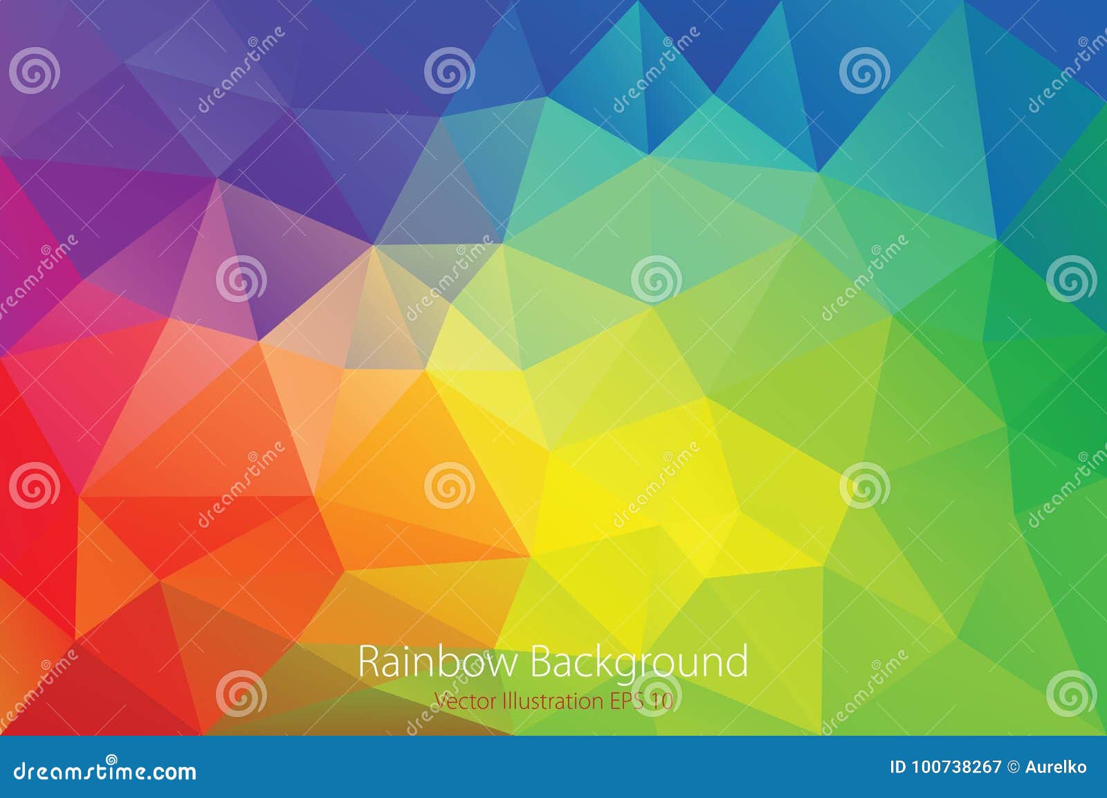 Chromatic Triangle Cartoon Vector | CartoonDealer.com #8968779