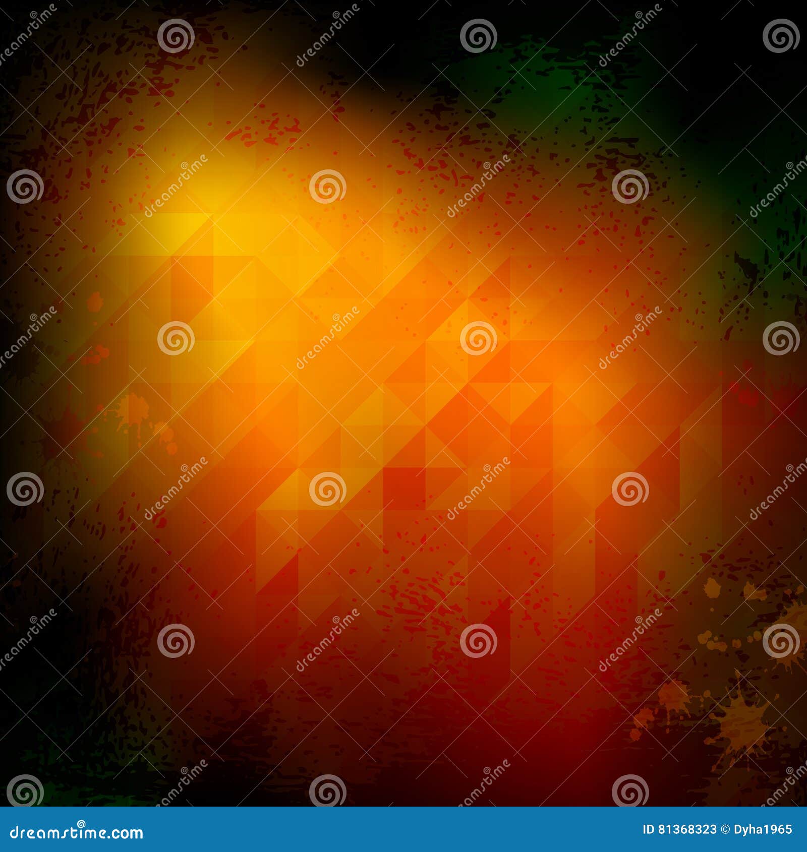 Triangle red grunge stock vector. Illustration of scribble - 81368323