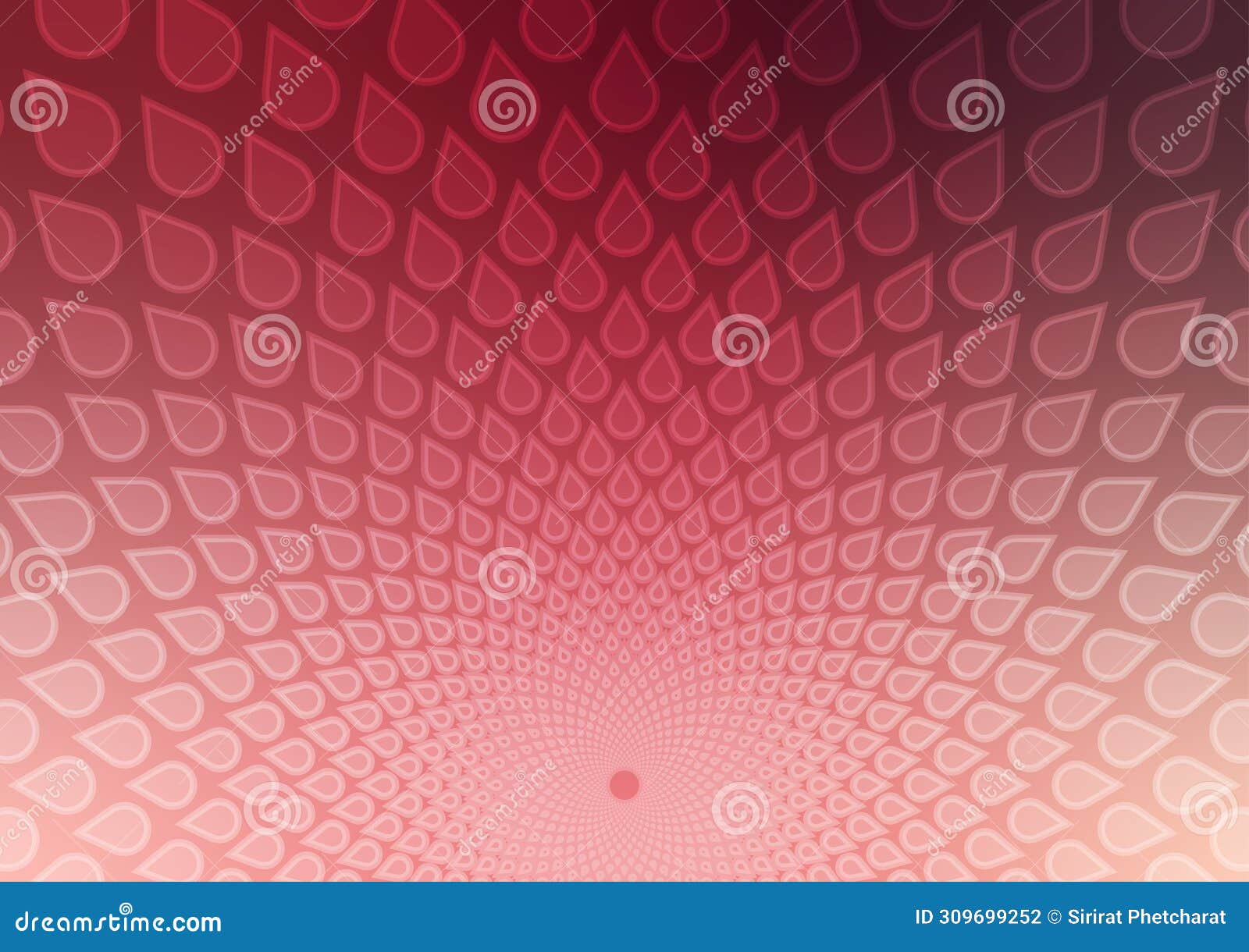 Triangle Red Wave Vortex Pattern Curve Background Stock Illustration ...