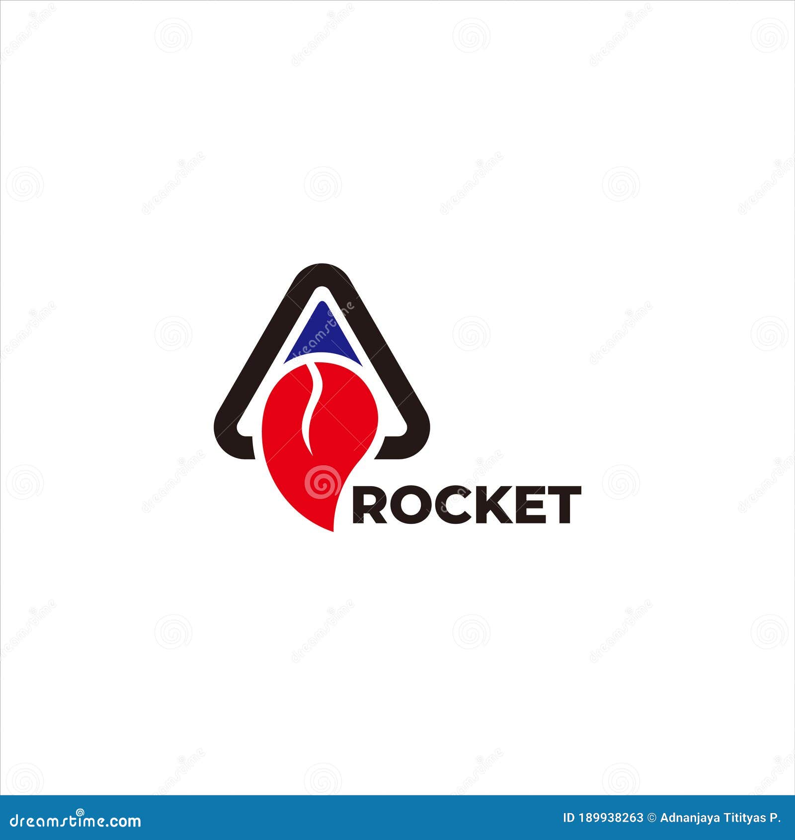 Rocket With Flame In Flying Spaceship Launching Space Exploration War ...