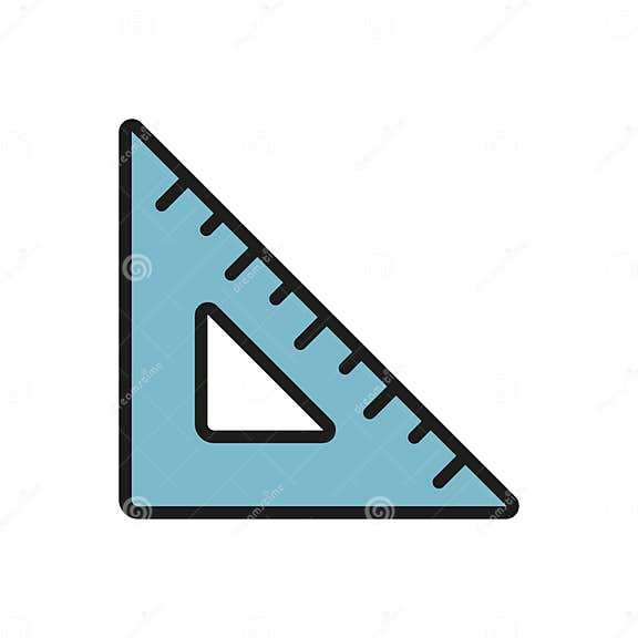 Triangle Rule Icon Vector Design Templates Simple and Modern Concept ...