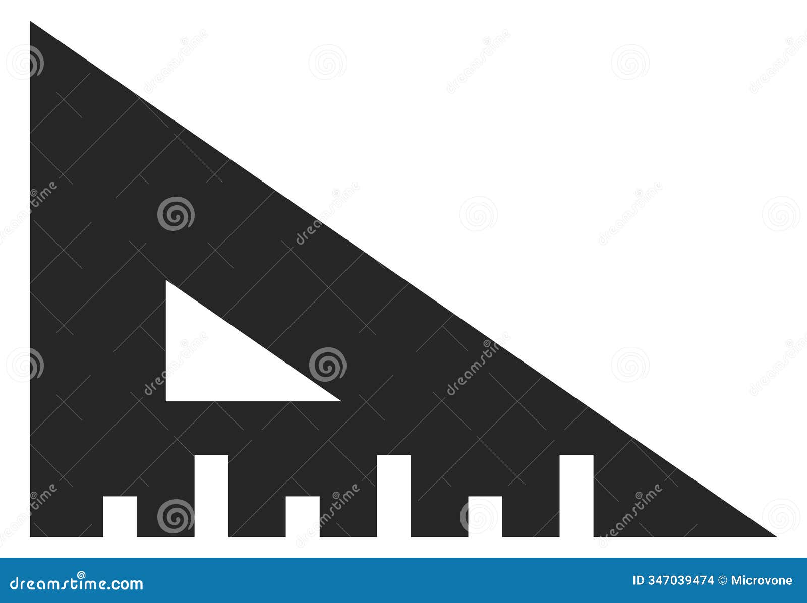Math Symbol. Compass Line Icon. Geometry Sign Vector Illustration ...