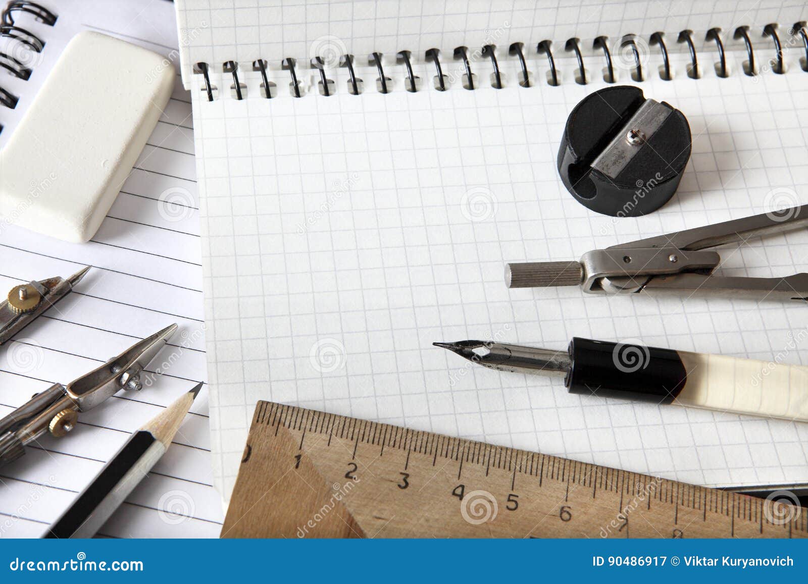 Triangle Ruler, Compasses, Dividers, Eraser, a Simple Pencil and a ...