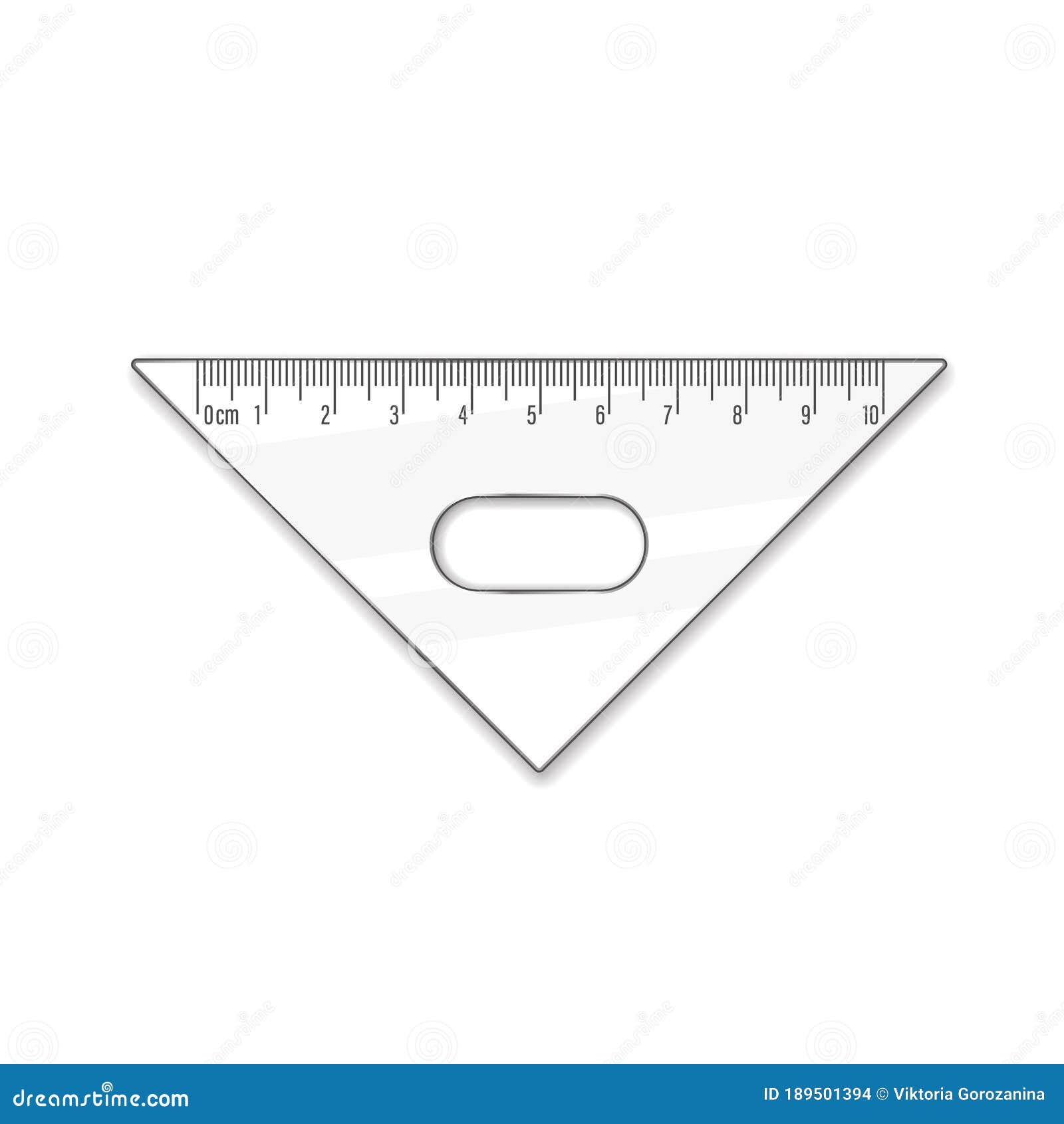 Plastic School Triangle And Ruler Cartoon Vector | CartoonDealer.com ...