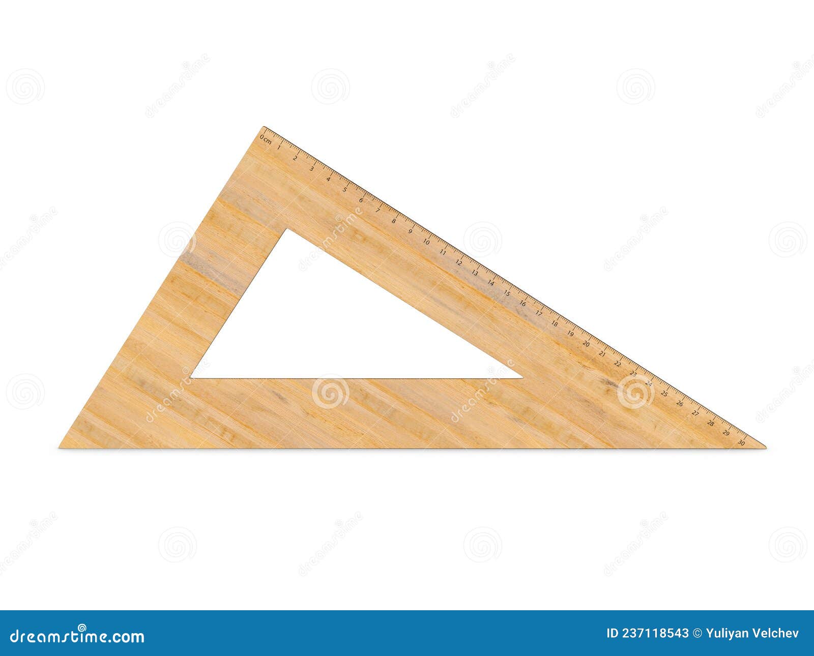 Triangle ruler stock illustration. Illustration of render - 237118543