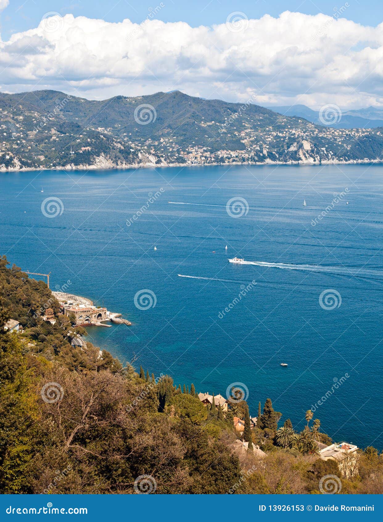 Triangle of sea stock image. Image of seaside, promontory - 13926153