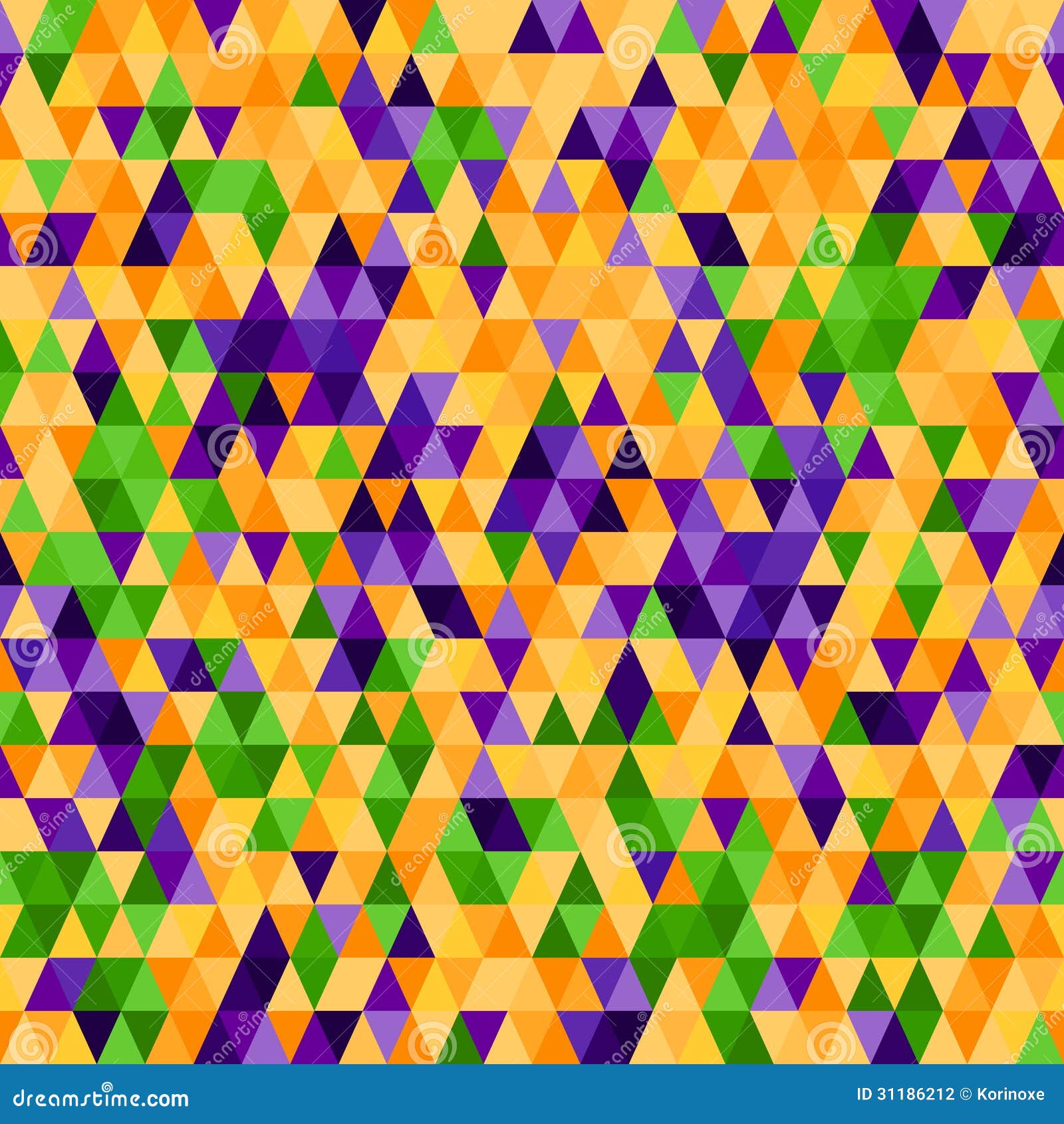 Triangle seamless pattern stock vector. Illustration of graphic - 31186212