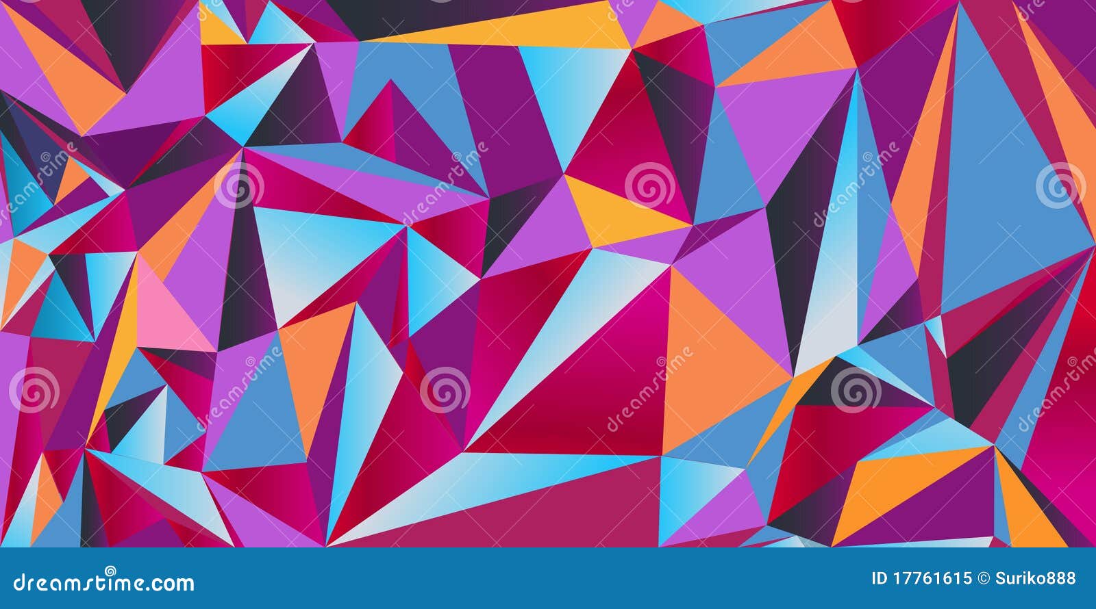 Triangle seamless texture stock vector. Illustration of decorative ...