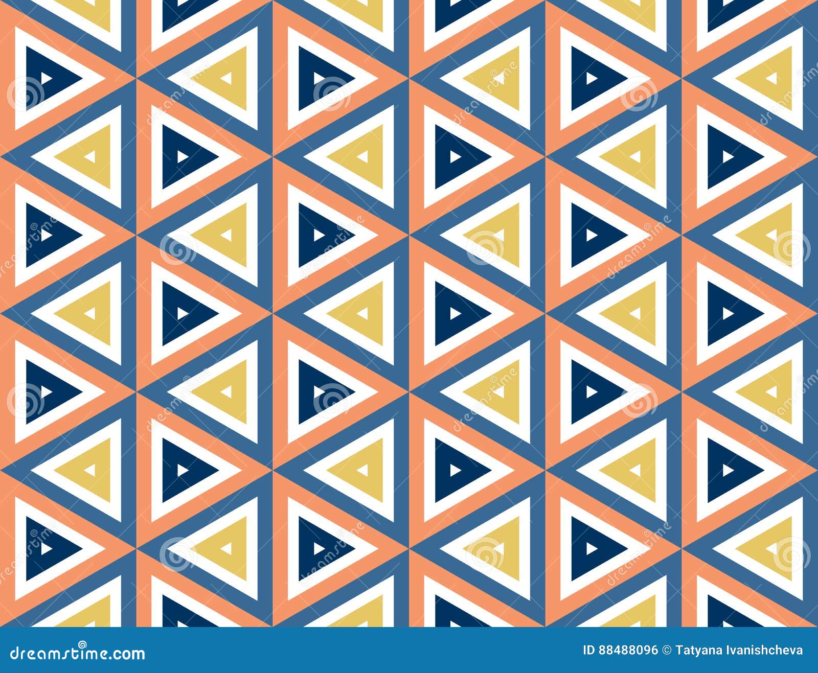 Triangle seamless texture stock vector. Illustration of abstract - 88488096