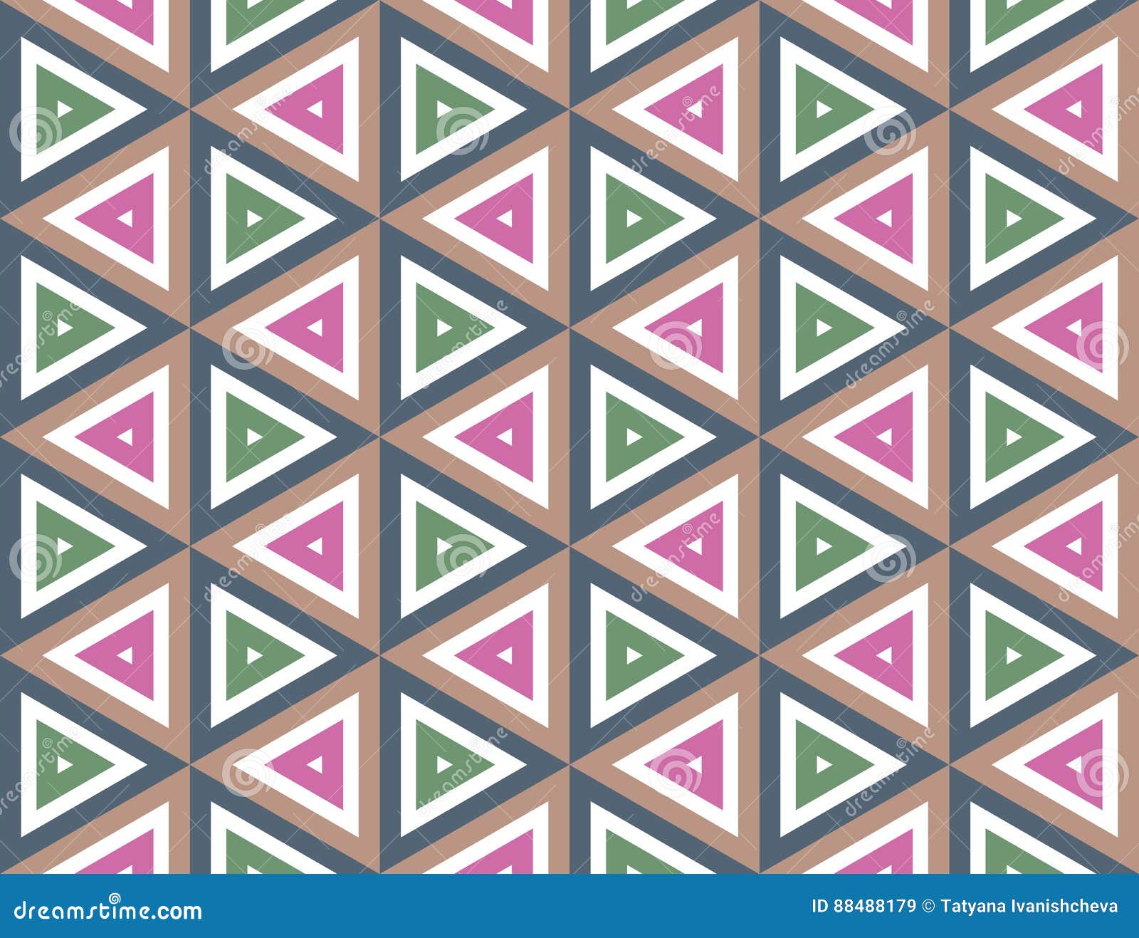 Triangle seamless texture stock vector. Illustration of ornament - 88488179