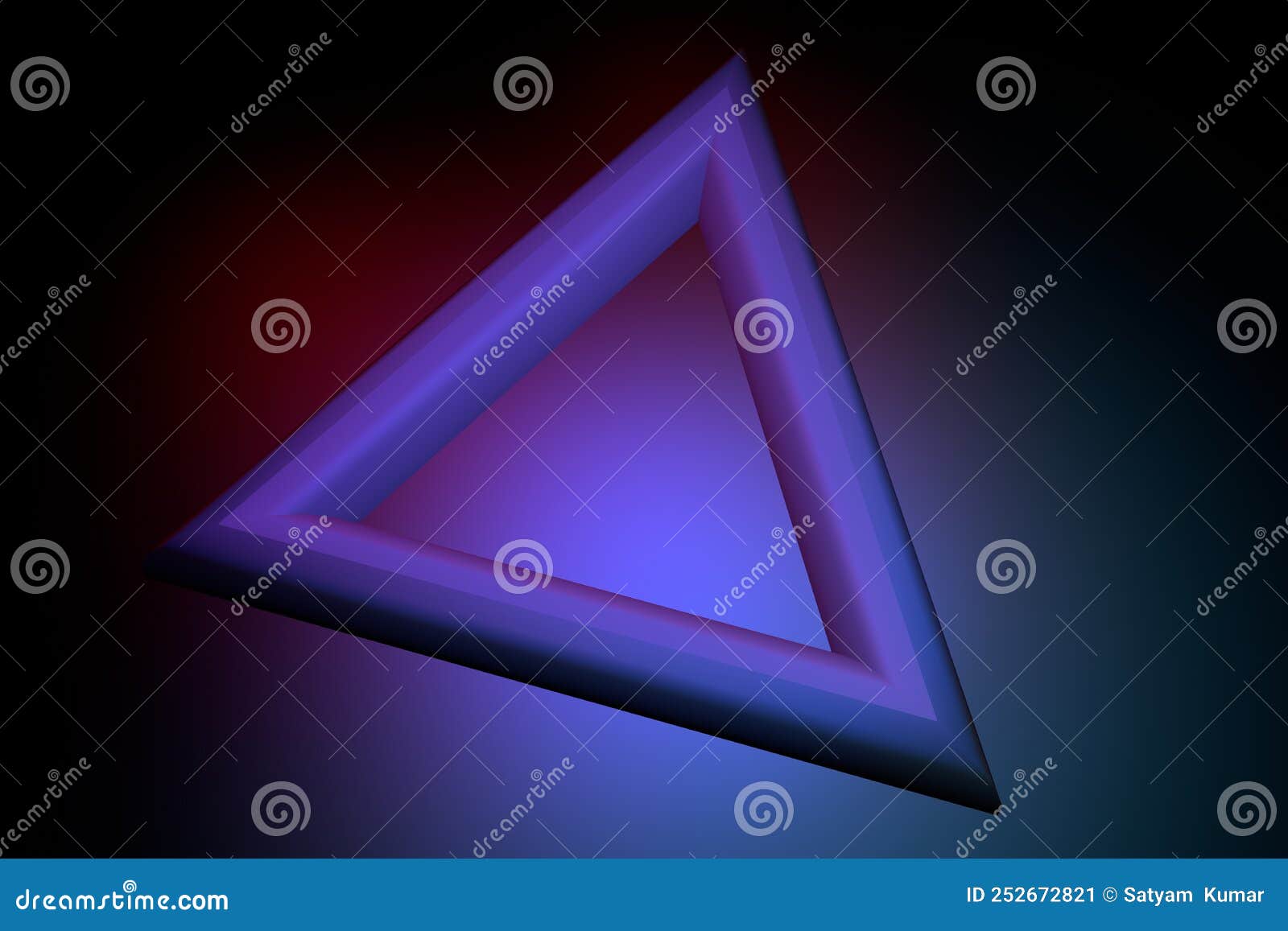Triangle Shape Abstract Image Stock Illustration - Illustration of flat ...