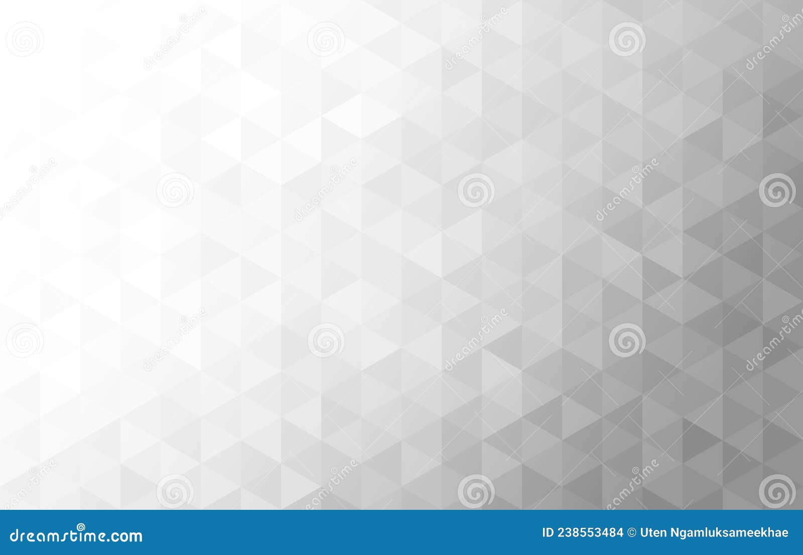 Triangle Shape Background Pattern White Gradient Stock Vector ...