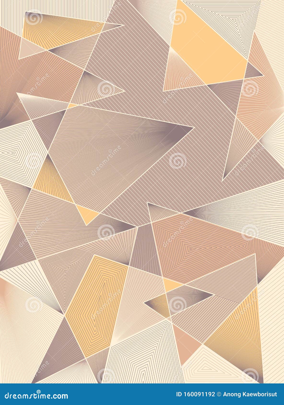 Triangle Shape, Geometric Shape, Abstract Art Vector Lines Pattern ...