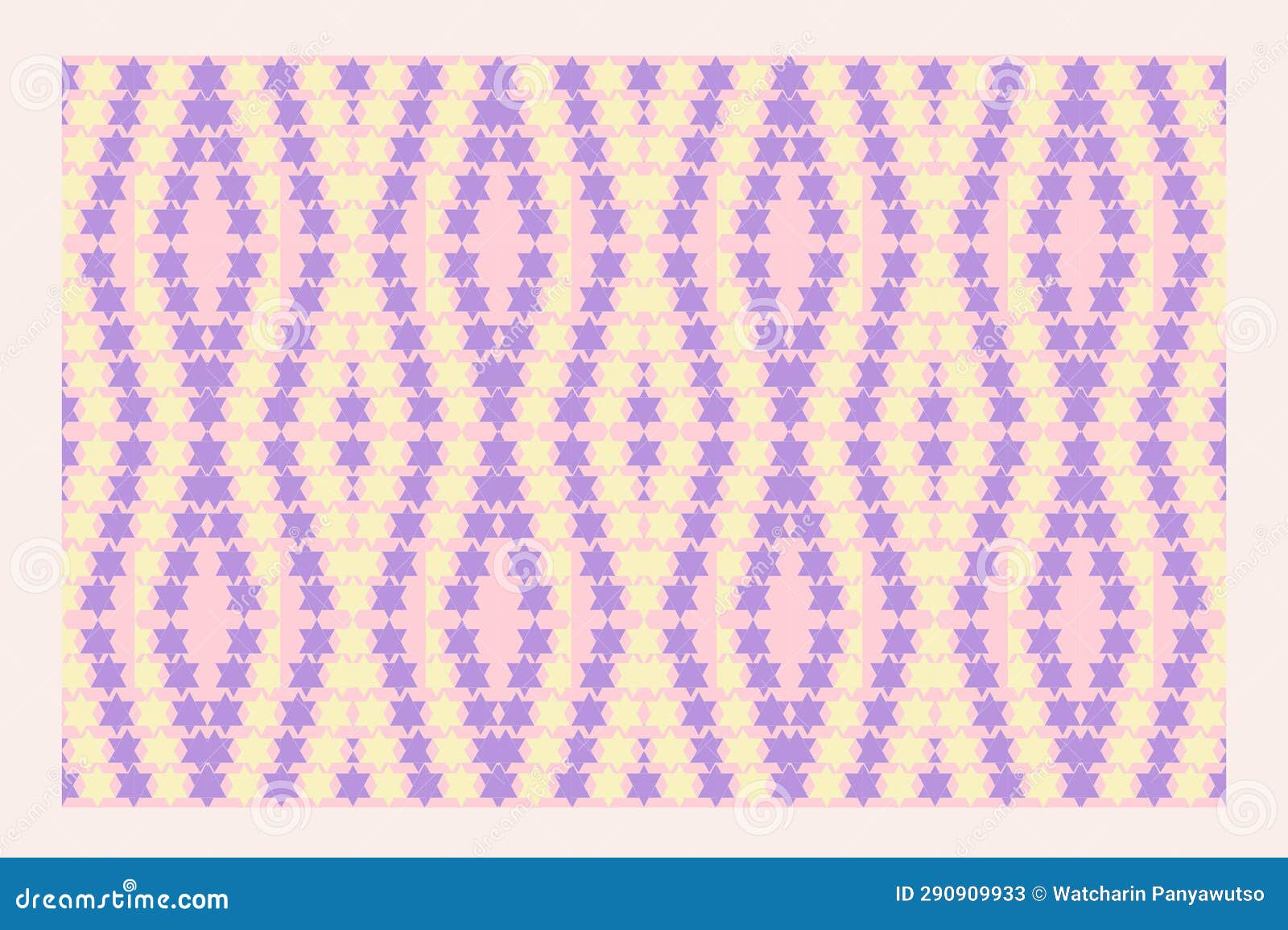 Triangle Shape Stacked in Star Form Pastel Color Stock Vector ...