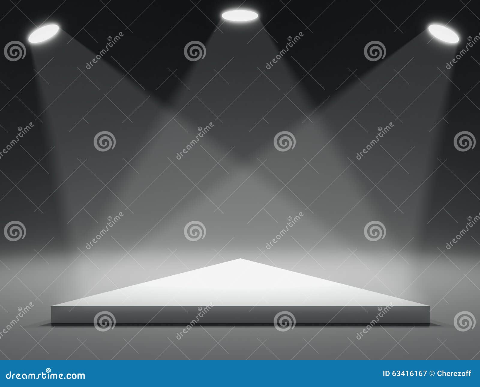 Triangle shape stage stock illustration. Illustration of dance - 63416167