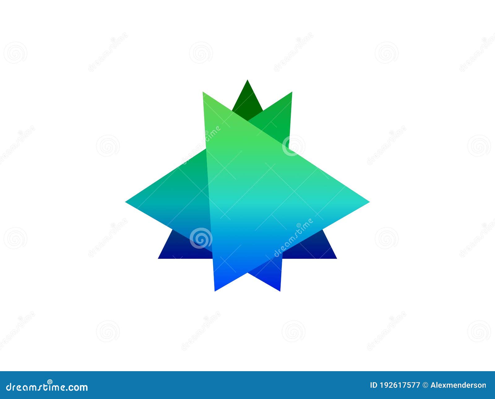 Triangle Shaped Figure Isolated on White Stock Image - Illustration of ...