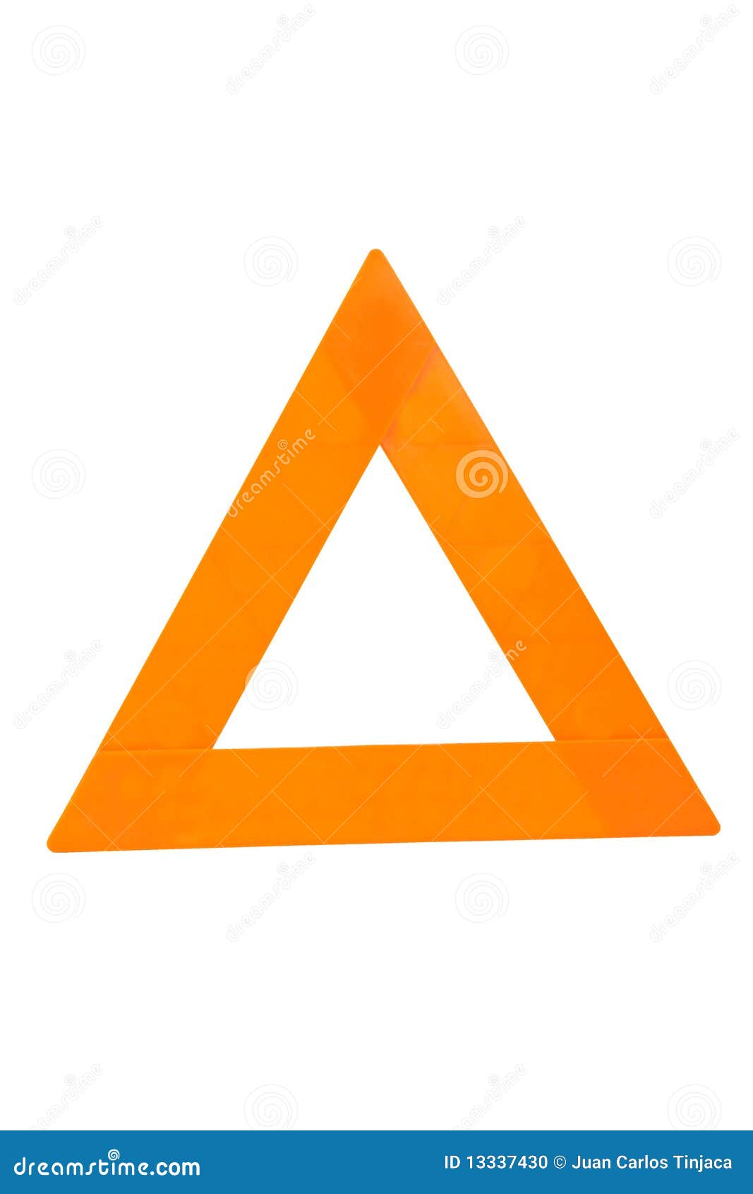 Triangle sign (clear) stock photo. Image of freeway, halt - 13337430