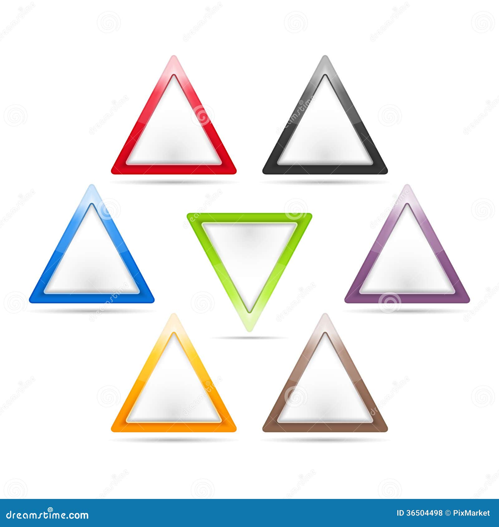 Triangle Signs Royalty Free Stock Photos - Image: 36504498