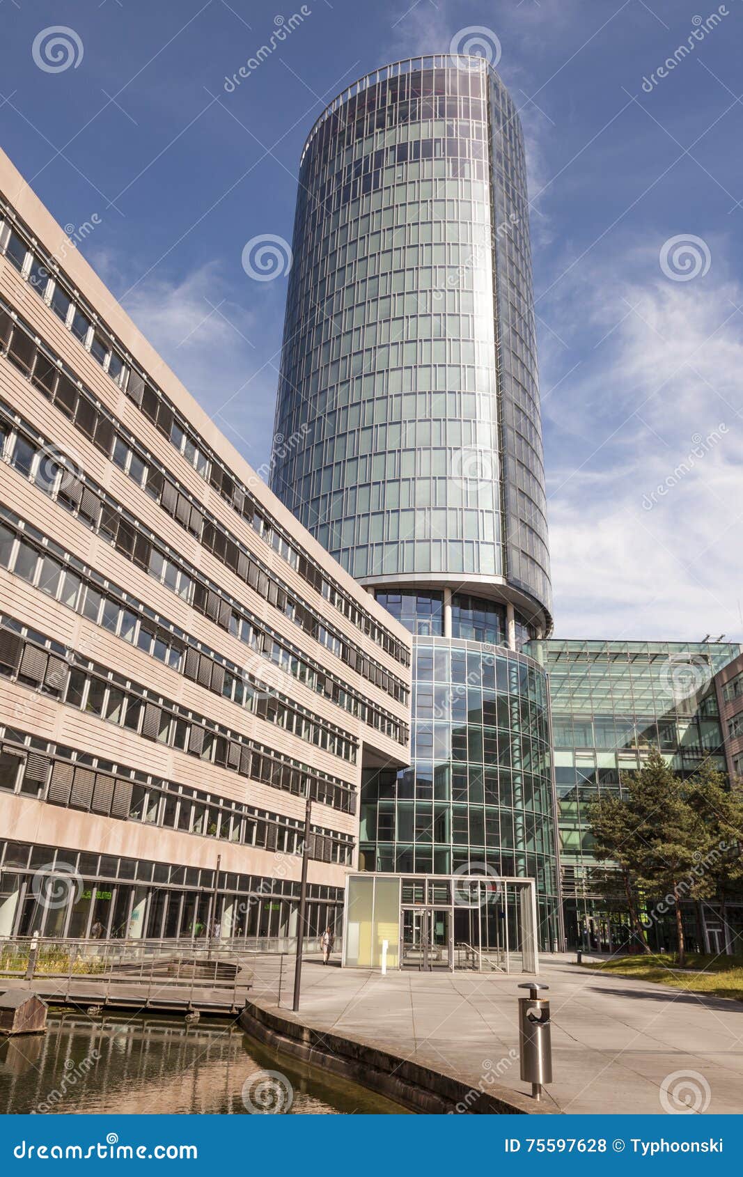 Triangle Skyscraper in Cologne, Germany Editorial Stock Photo - Image ...