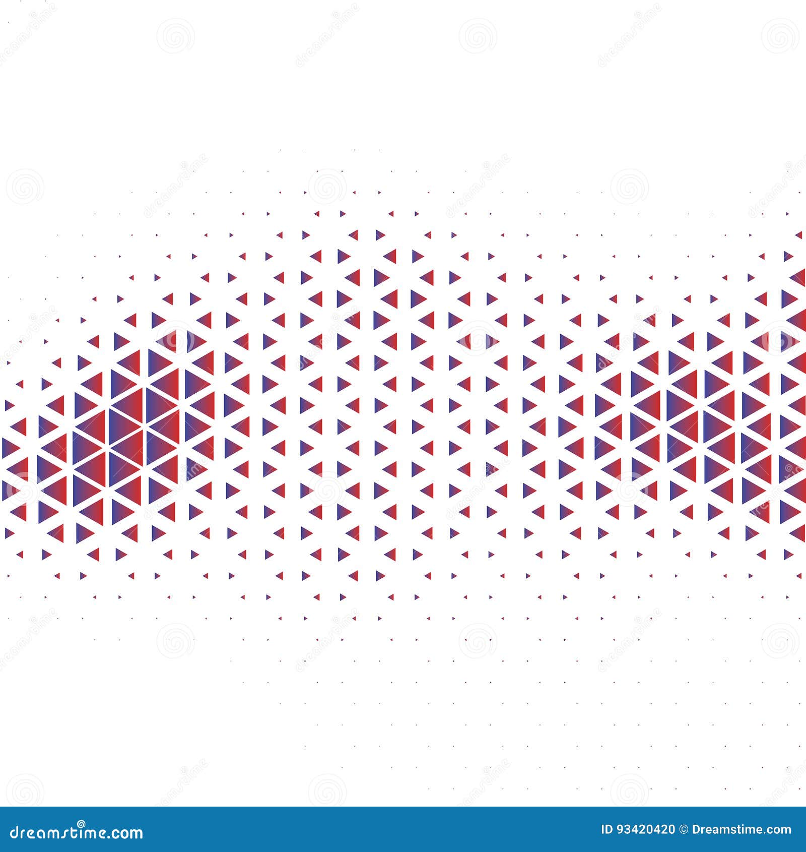 Triangle small and big stock illustration. Illustration of graphic ...