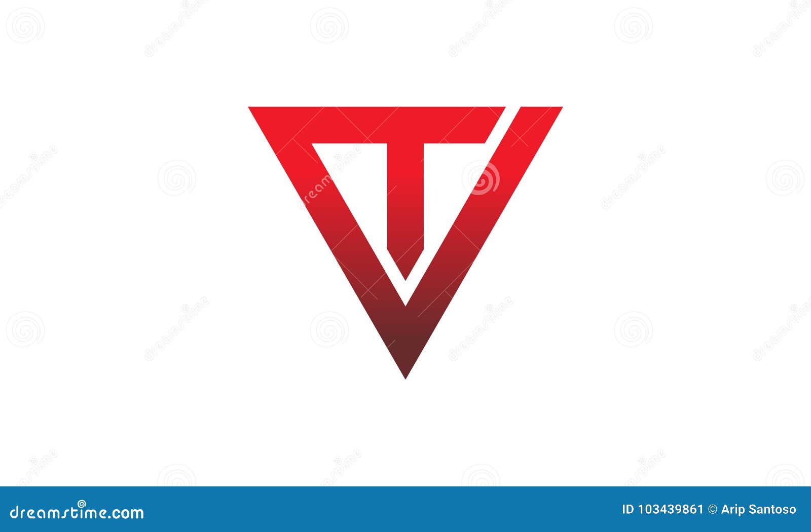 Triangle Solution Letter U T Stock Vector - Illustration of diamond ...