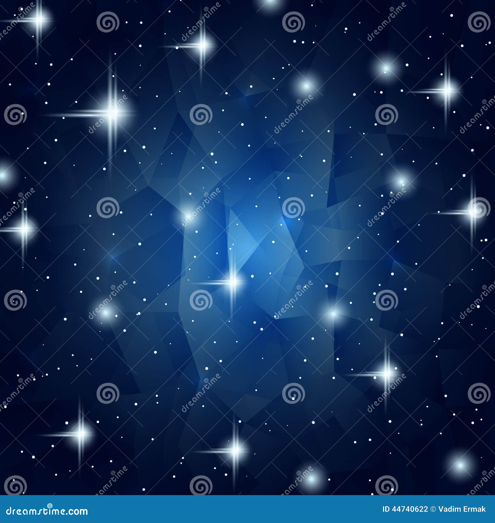 Triangle Space Vector Background Stock Vector - Illustration of style ...