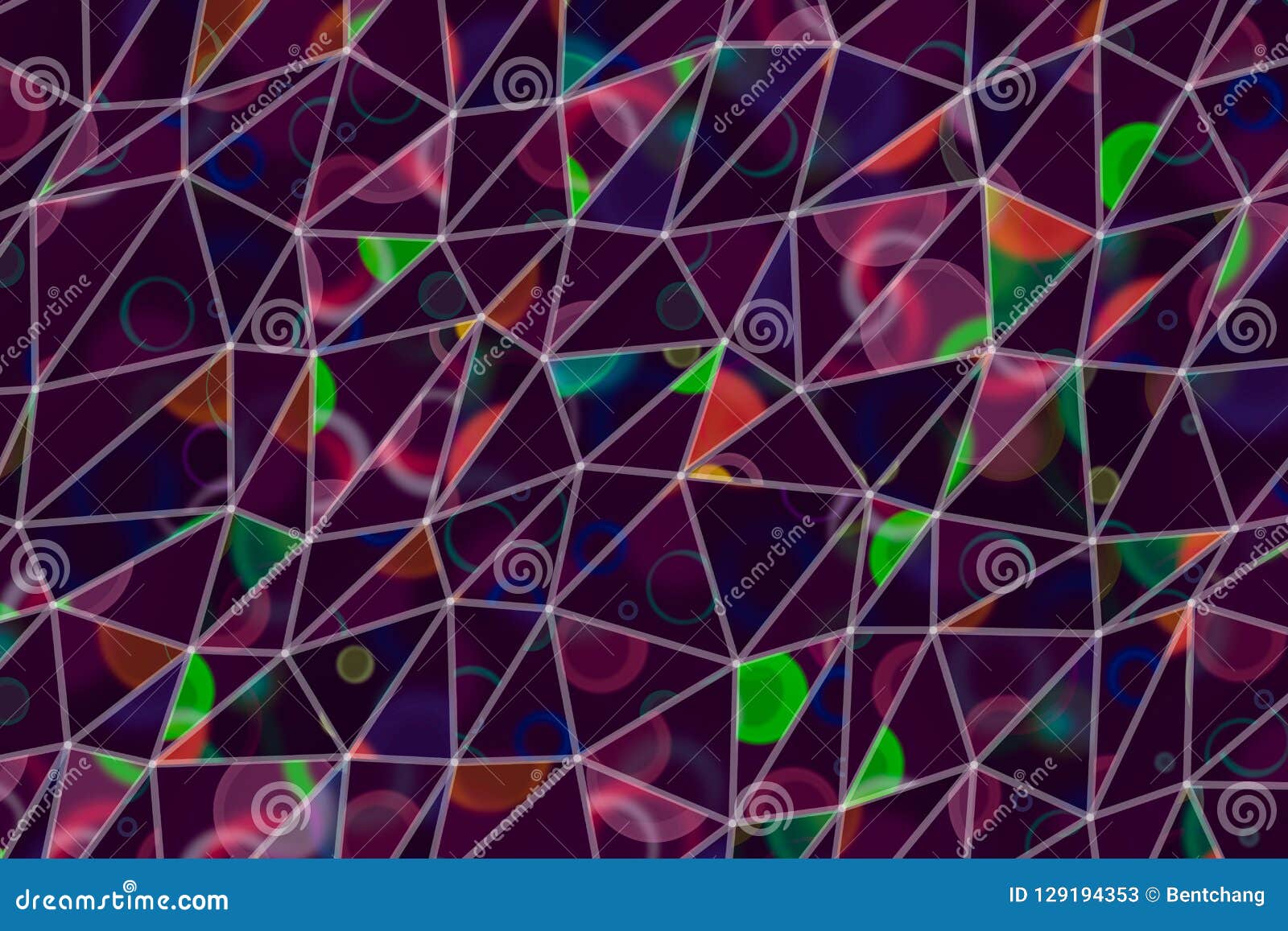 Triangle Strip Abstract Pattern of Geometric Background, Texture or ...