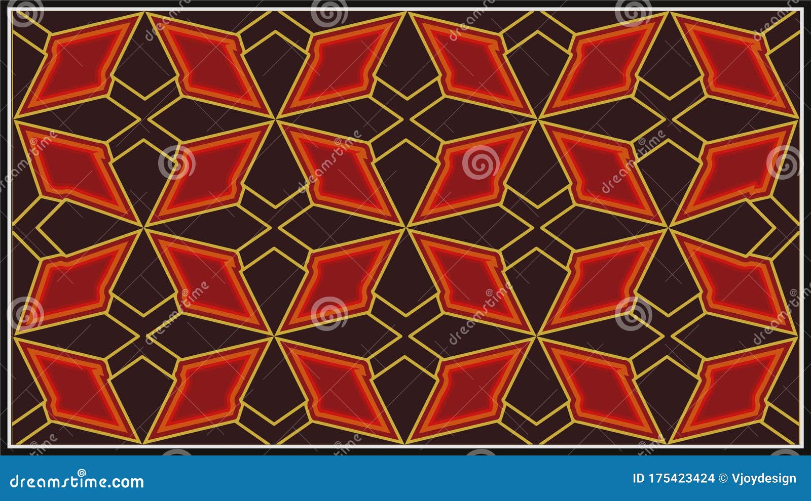 Triangle Stripes, Yellow and Red Color, Abstract Wallpaper Having in ...