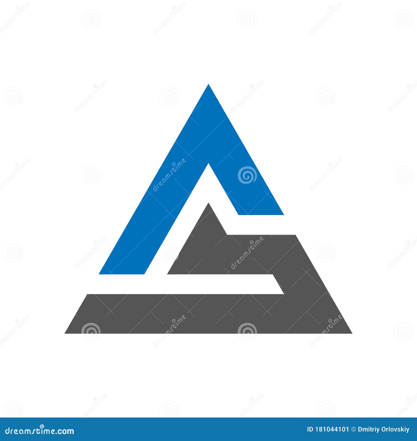 Triangle Tech Simple Business Icon Logo. EPS 10 Stock Vector ...