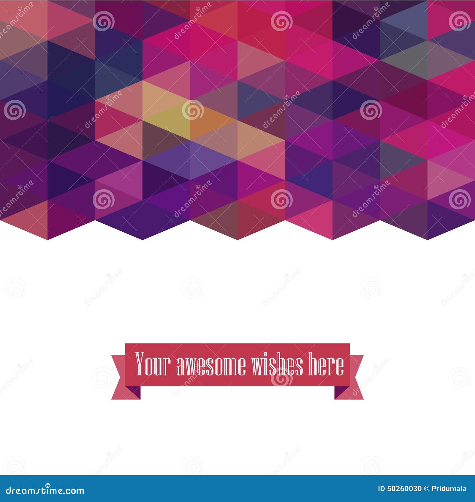 Triangle Template Background, Triangle Background, Vector Illustration ...