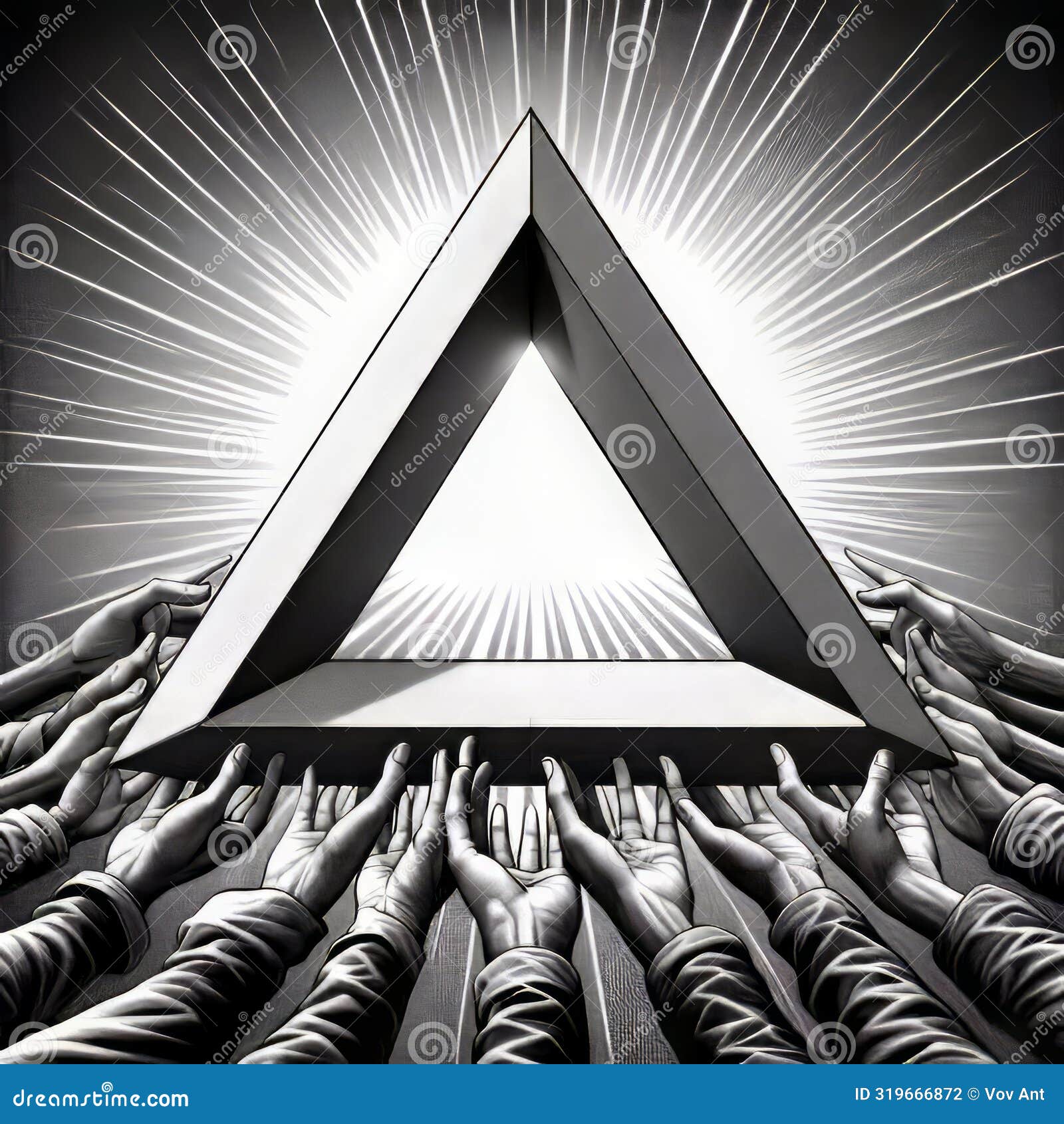 147 3. Triangle_ A Three-sided Shape With Straight Lines And Th Stock ...