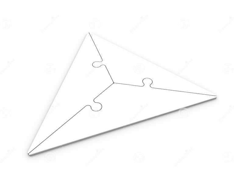 Triangle to place concepts stock illustration. Illustration of isolated ...