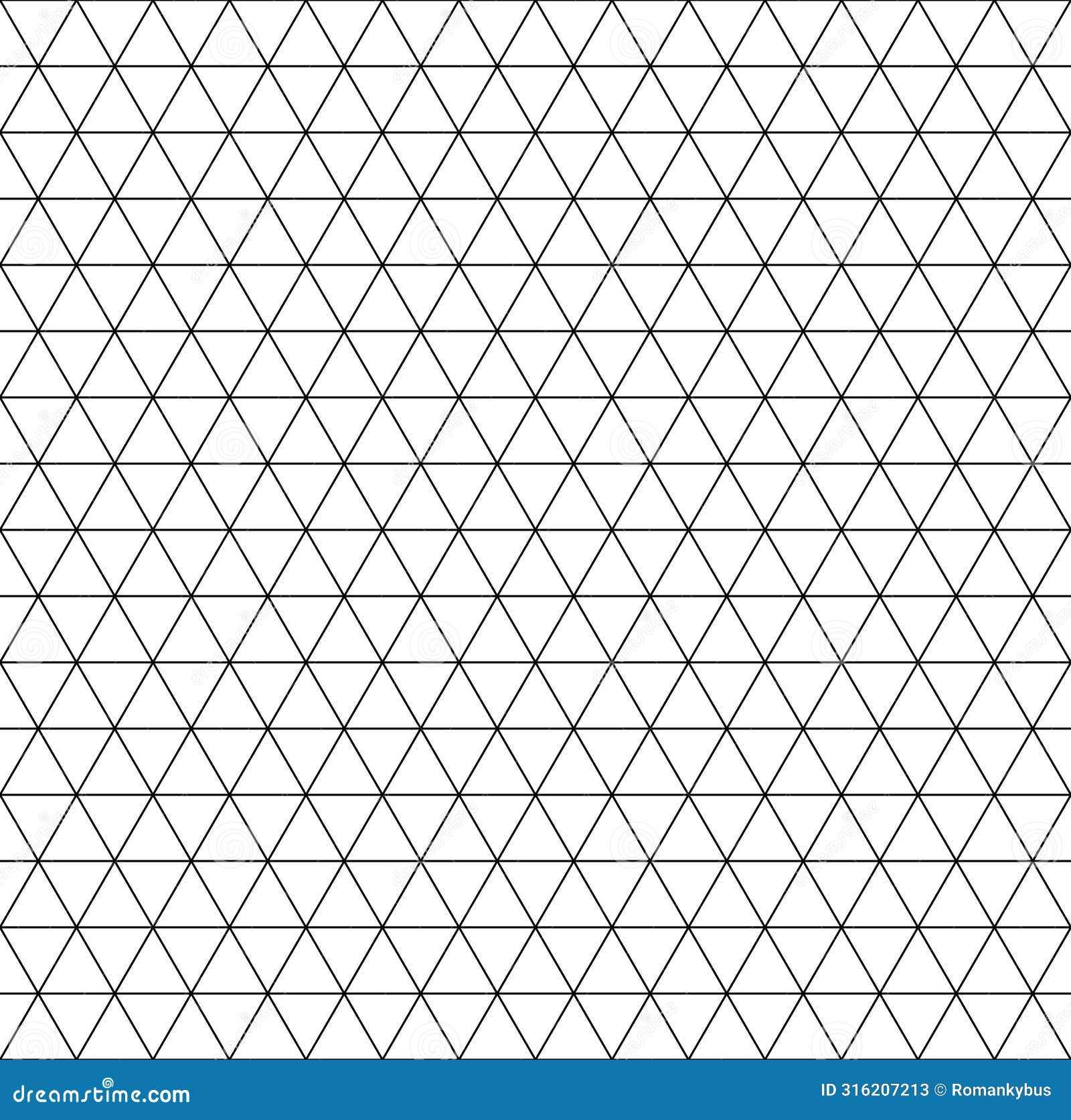 Triangle - Triangular Pattern With Equilateral Triangles, Black And ...