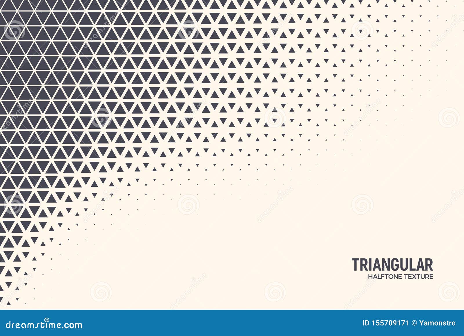 Triangle Vector Abstract Technology Background Stock Vector