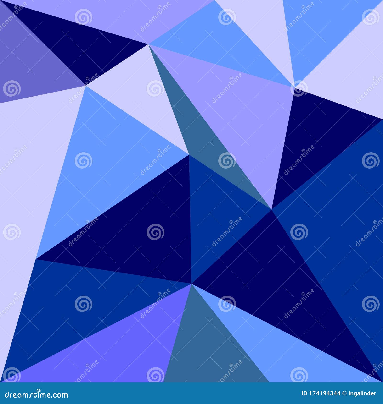 Triangle Vector Background or Seamless Grey, Blue, White and Navy ...