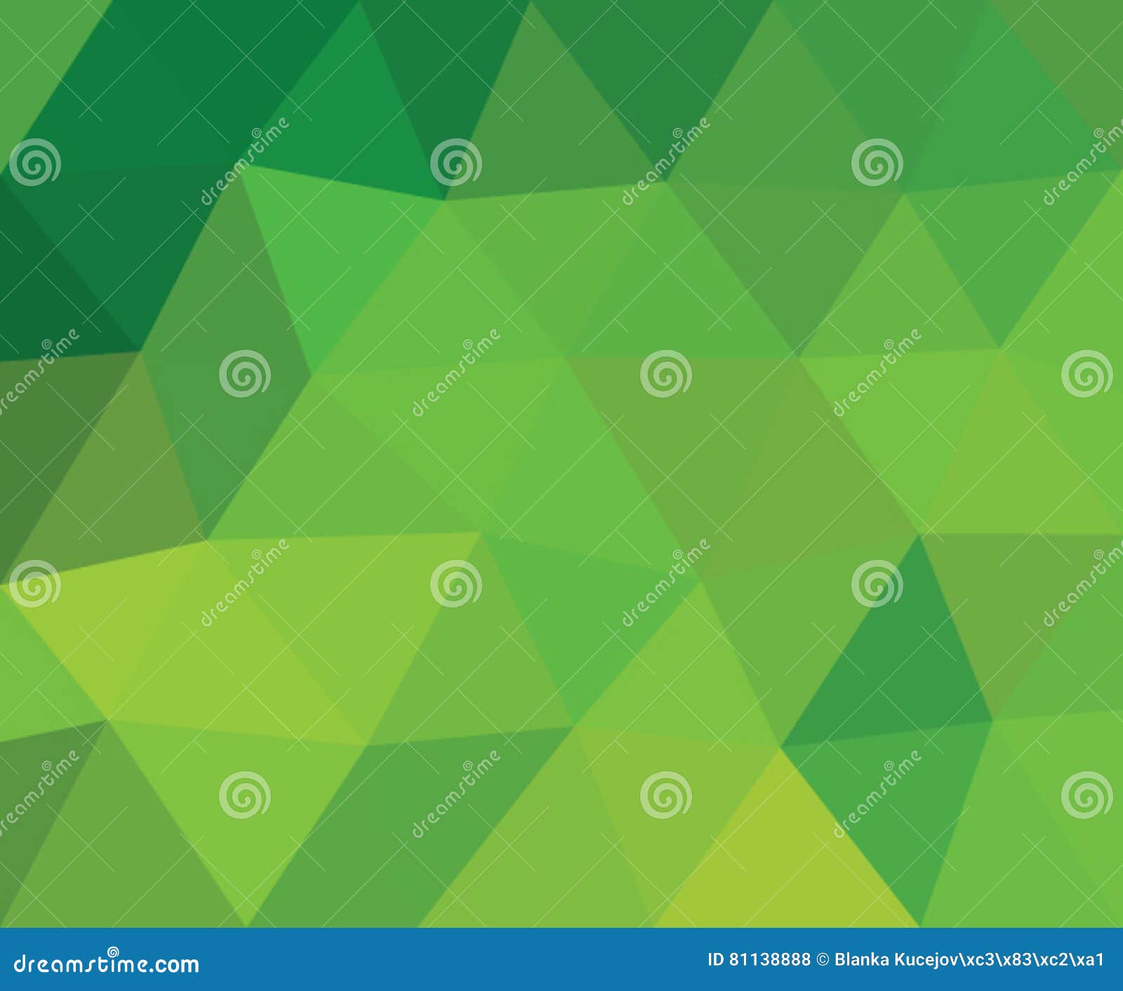 Triangle verte illustration de vecteur. Illustration du élément - 81138888