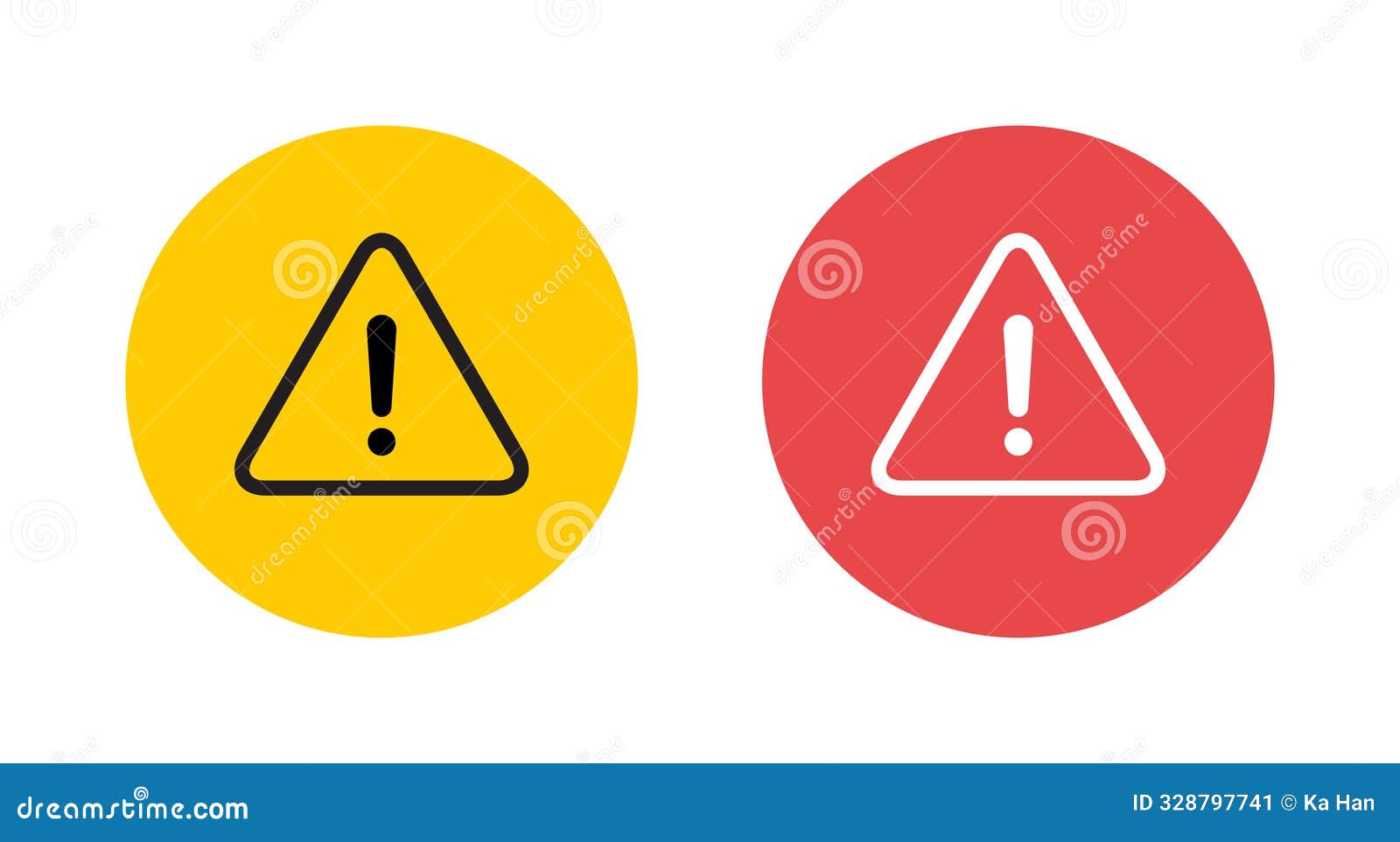 Background Danger Circle Blank Symbol Sign,Vector Illustration, Isolate ...