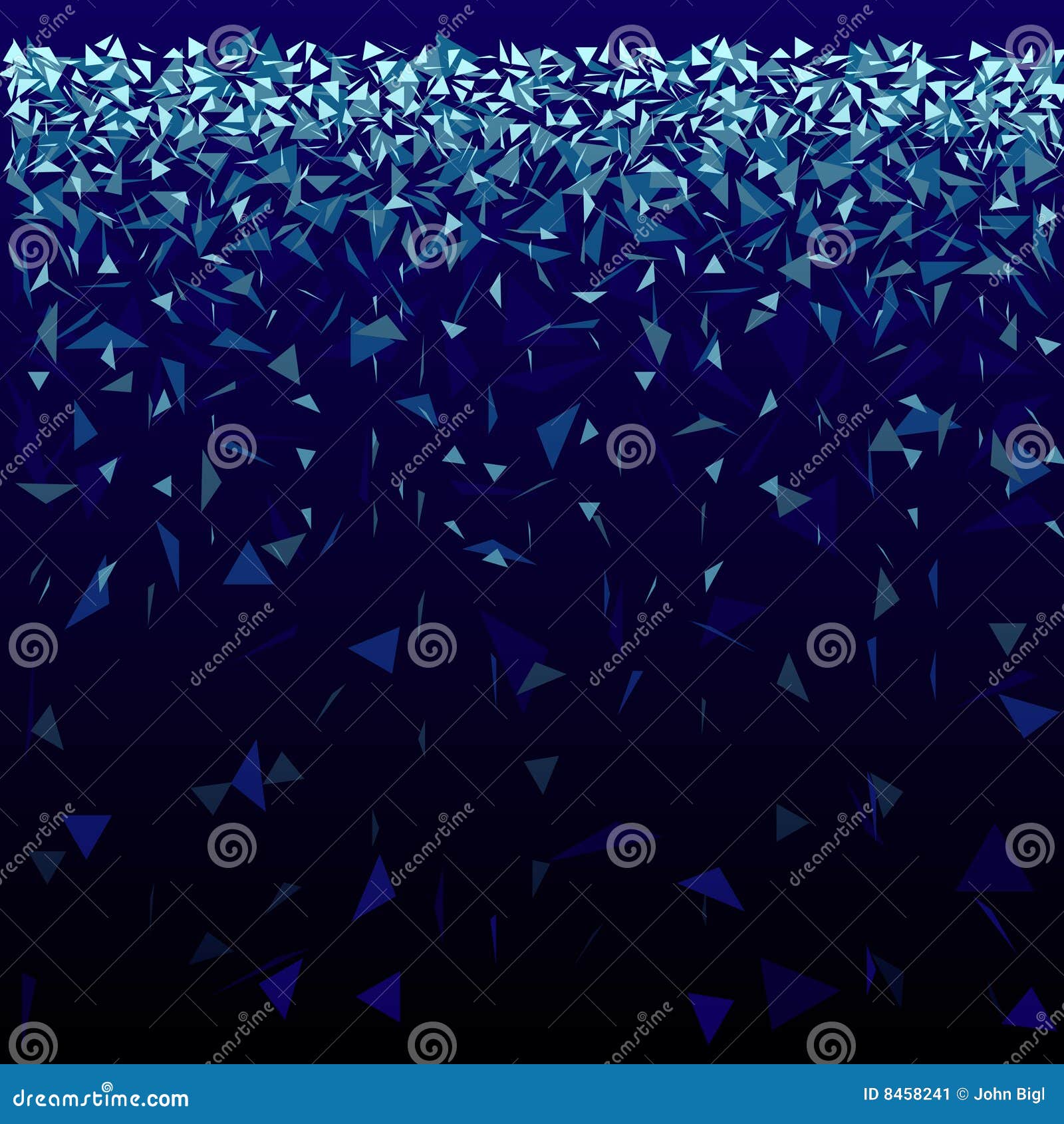 Triangle water stock vector. Illustration of background - 8458241