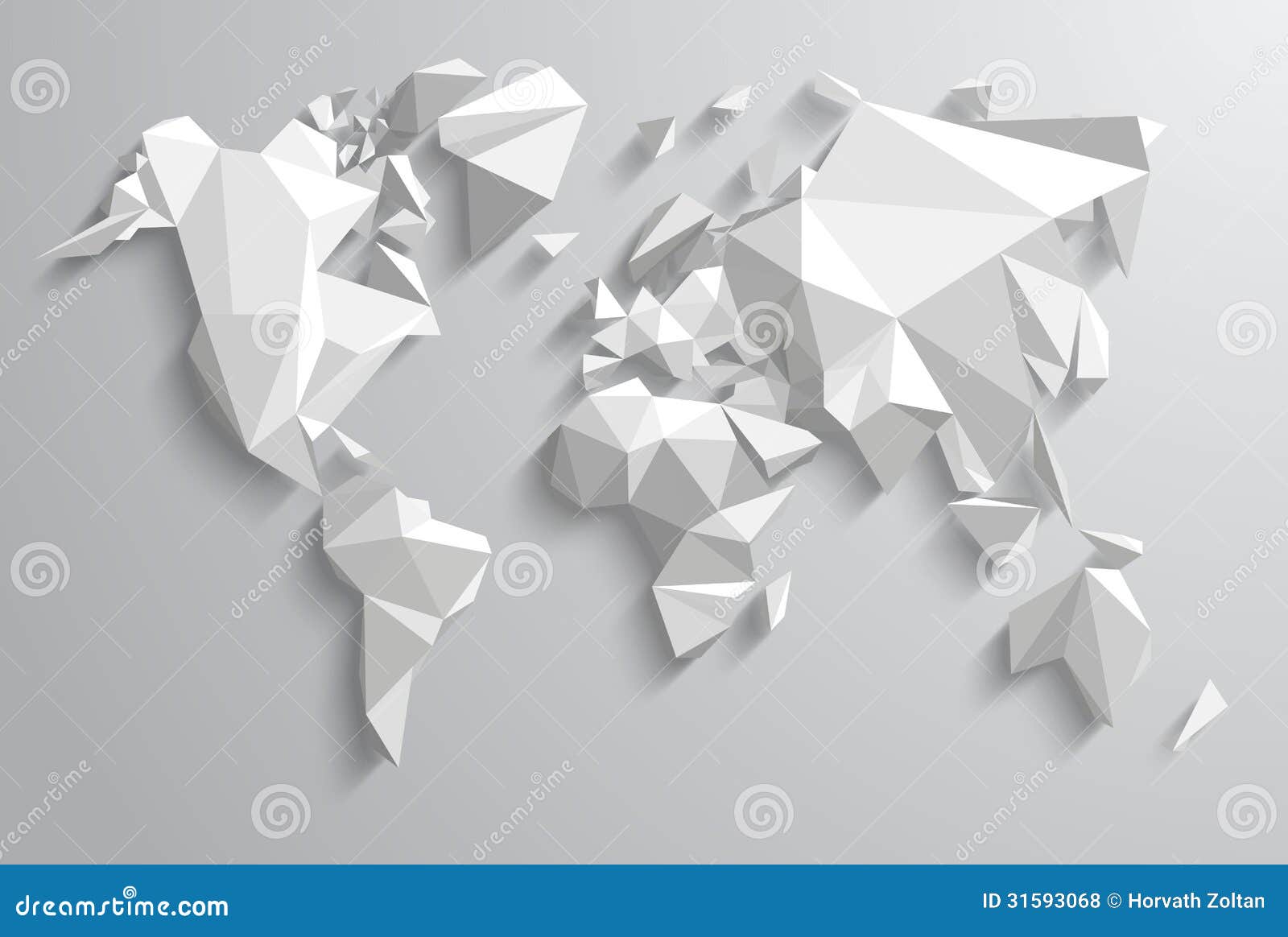 Triangle World stock vector. Illustration of abstract - 31593068