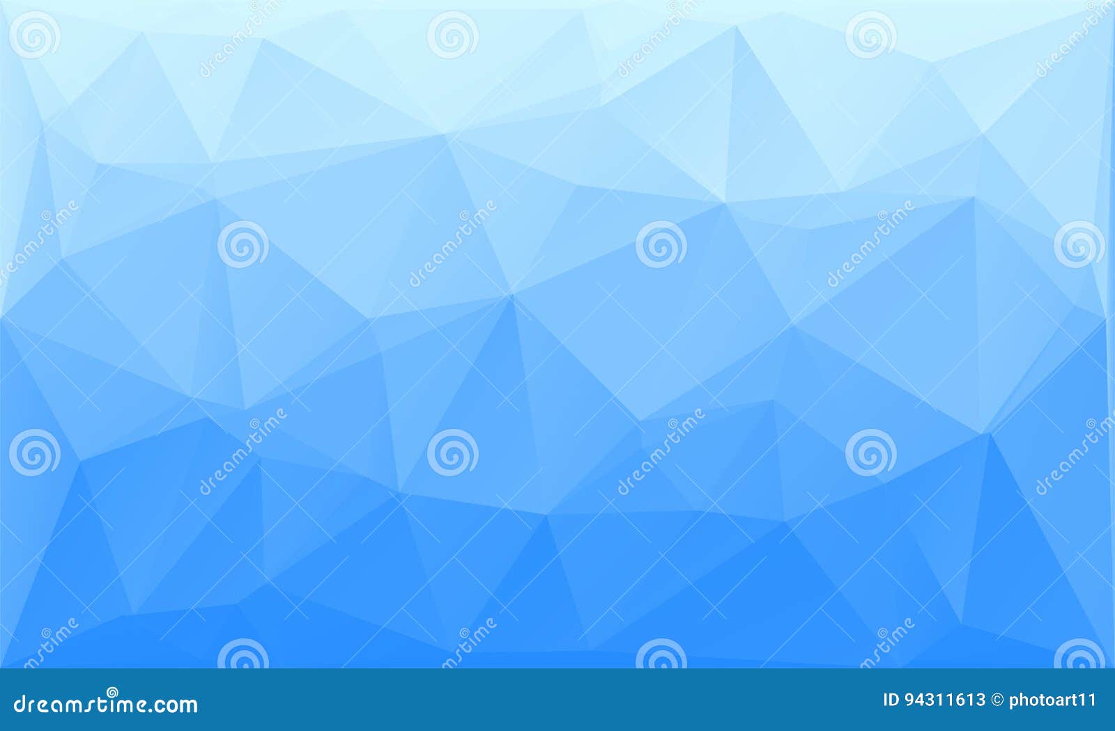 Triangles Abstract Background - Blue White Stock Vector - Illustration ...