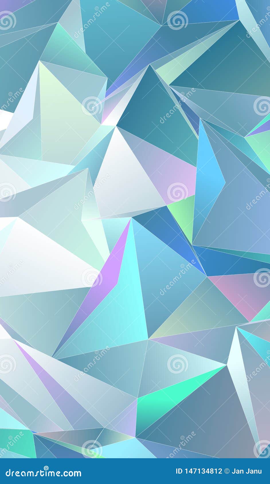 Triangles, Abstract Background. Design Wallpaper Stock Illustration ...