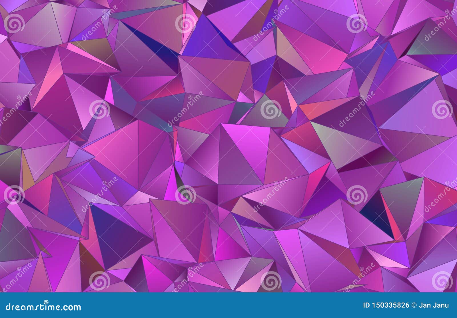 Triangles, Abstract Background. Design Wallpaper Stock Illustration ...