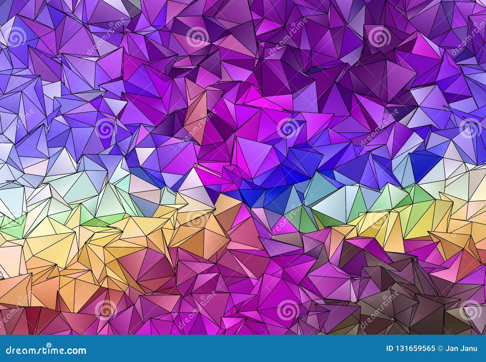 Triangles, Abstract Background. Design Wallpaper Stock Illustration ...