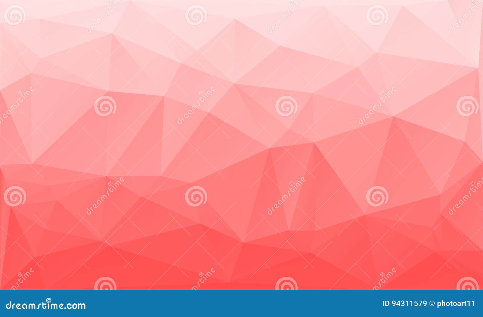 Triangles Abstract Background - Red White Stock Vector - Illustration ...