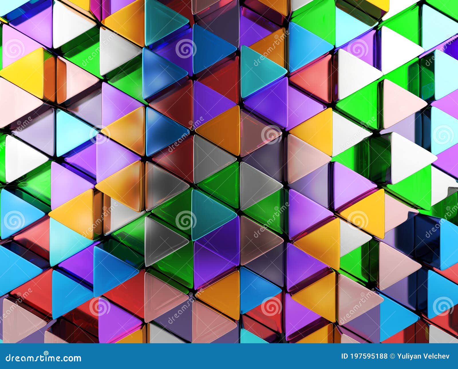 Triangles background stock illustration. Illustration of concept ...
