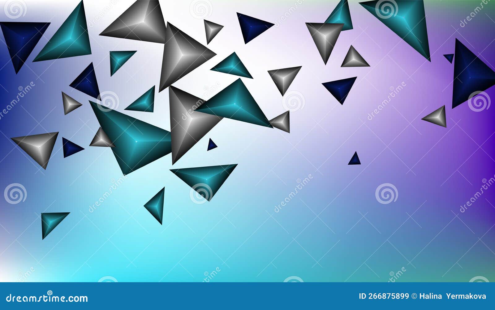 Triangles Background. Abstract Background from Triangular Pyramids ...